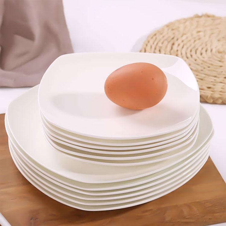 Irregular Shape Ceramic Plate Fish Stoneware Dishes Plate